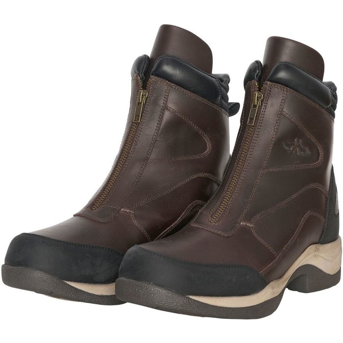 2022 HV Polo Womens Caitlin Short Boots 2002093454 - Dark Brown - Womens - Footwear | The Drillshed